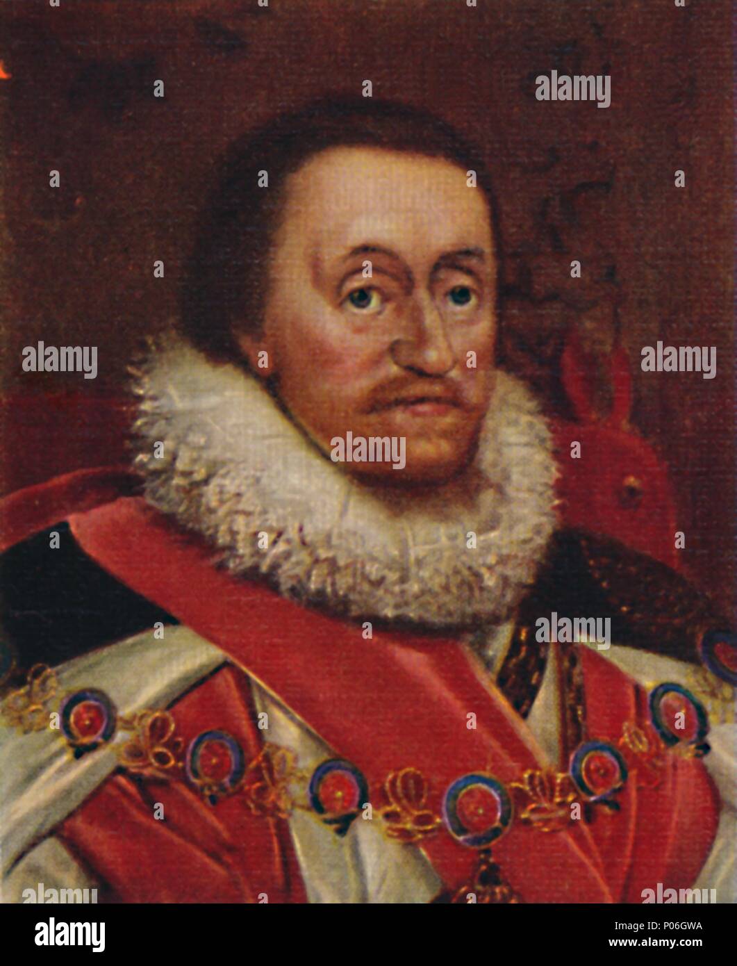 Portrait james i king of scots scotland hi-res stock photography and ...