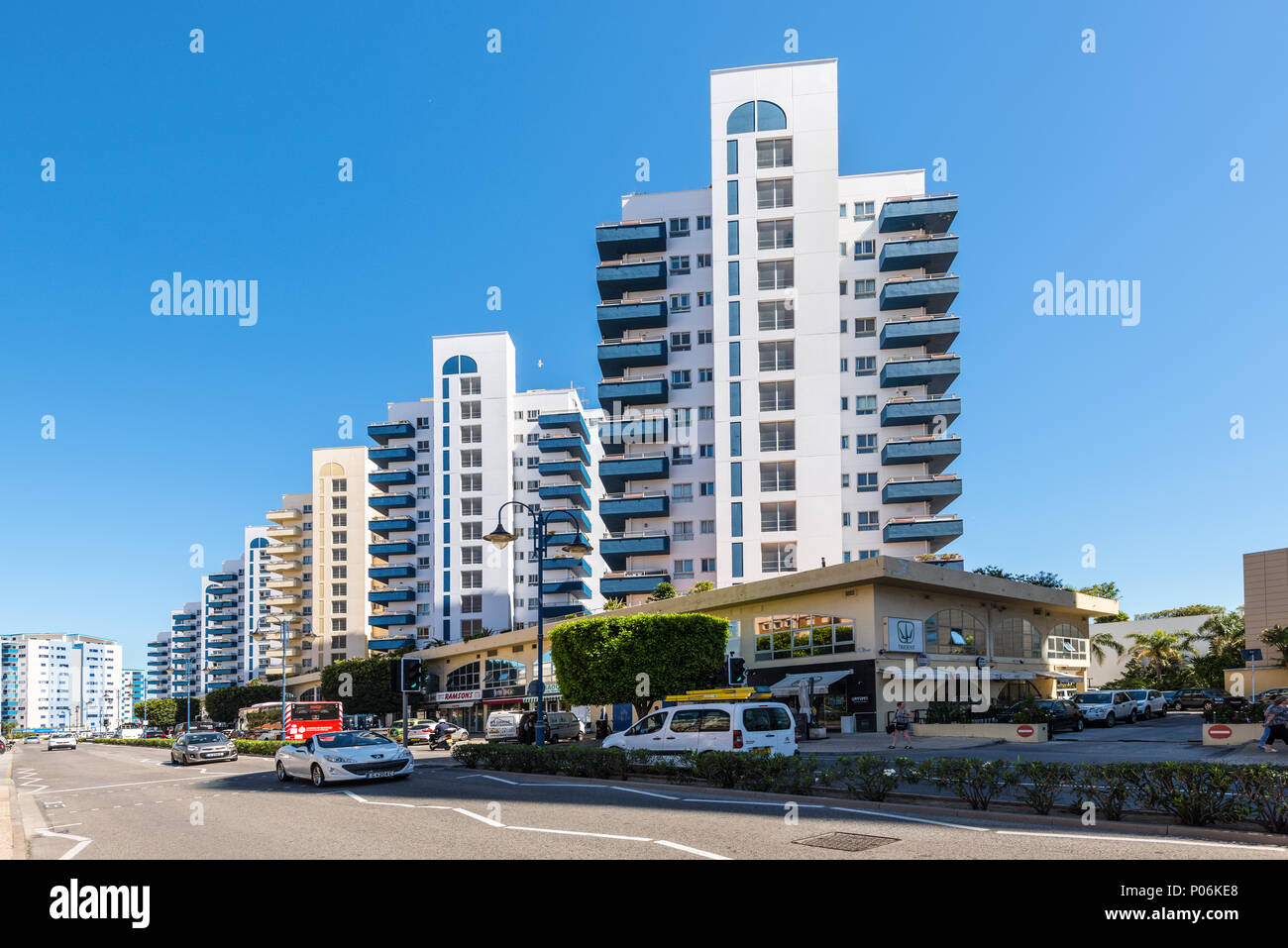 Buildings of gibraltar hi-res stock photography and images - Alamy