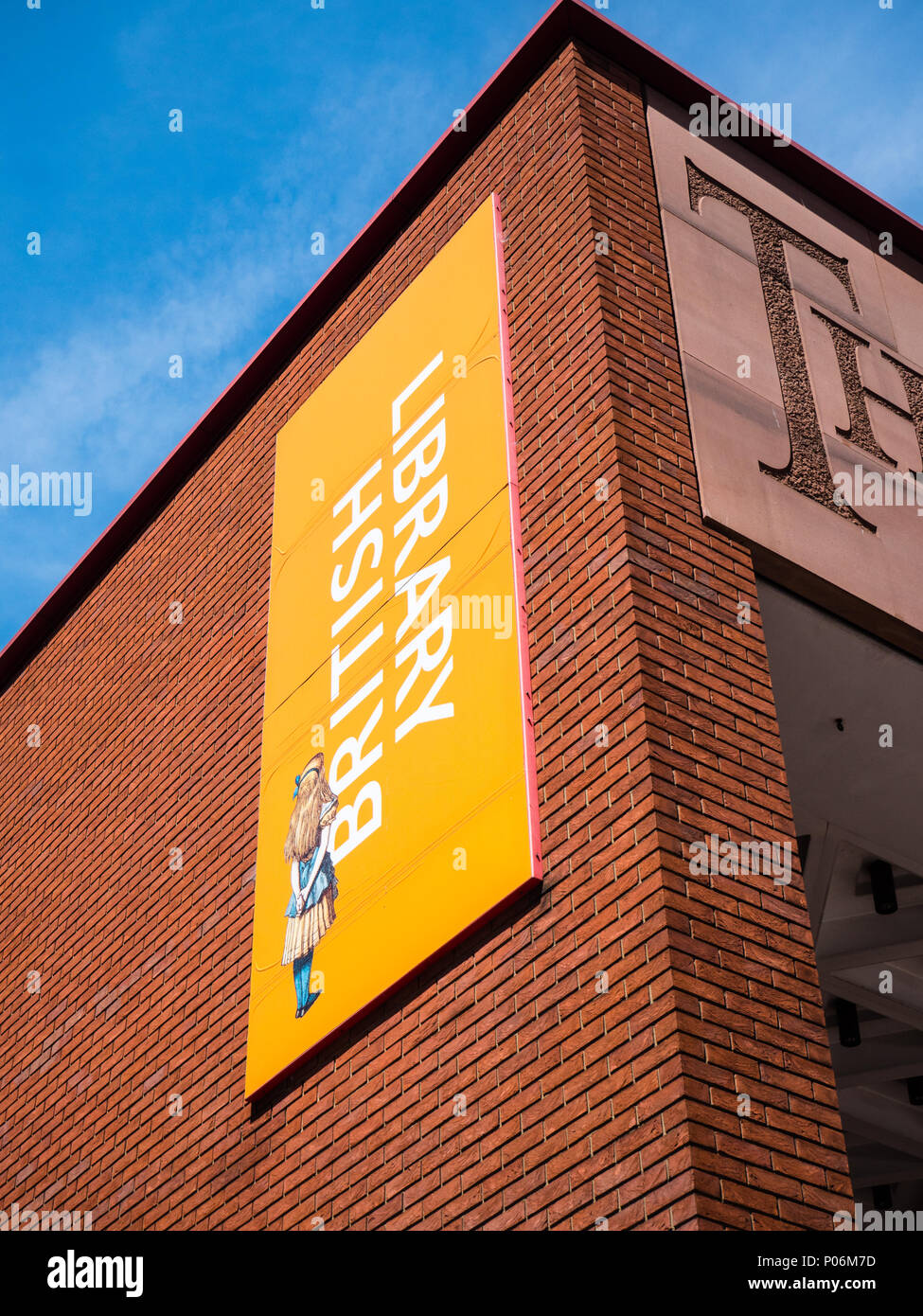 Entrance, The British Library the Worlds Largest National Library in ...