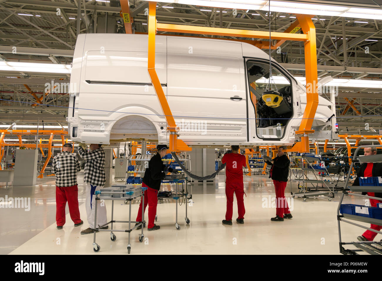 24.10.2016, Poland, Wielkopolska, Wrzesnia - Construction of the new ...