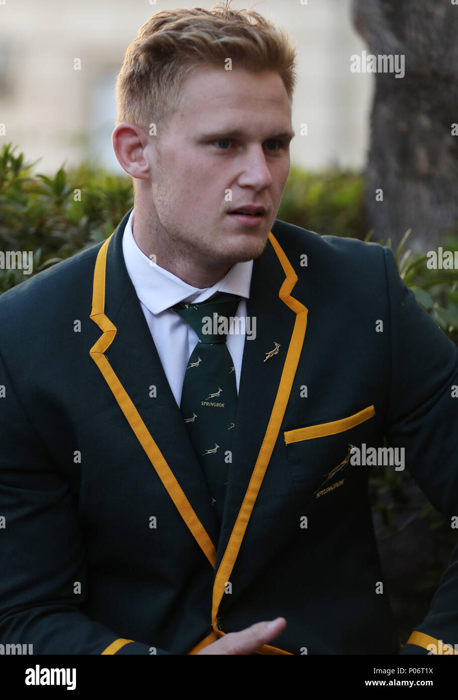 Johannesburg, South Africa. 8th June, 2018. Dan du Preez of South ...