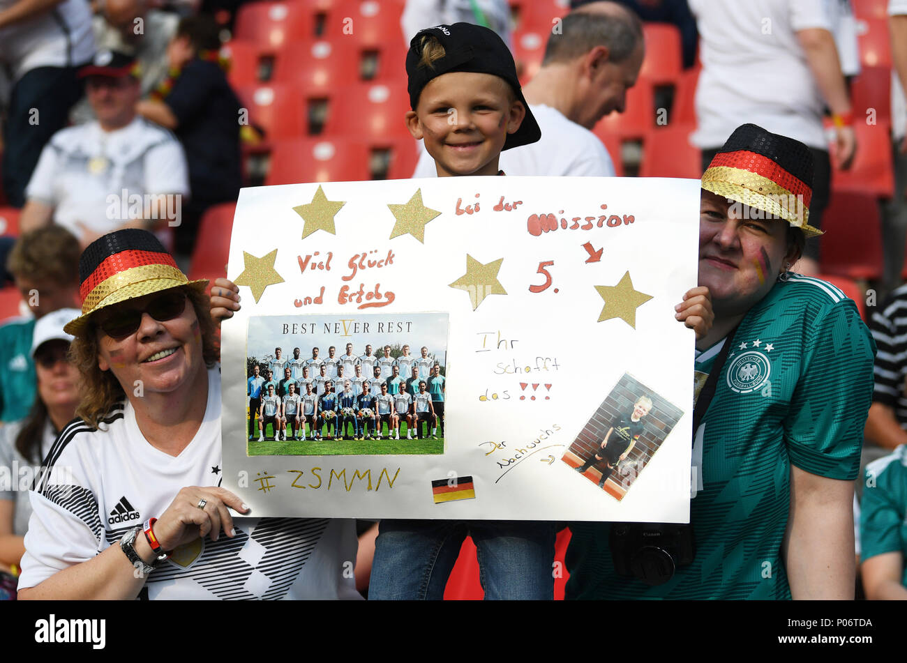08 June 2018, Germany, Leverkusen: Football international friendly ...