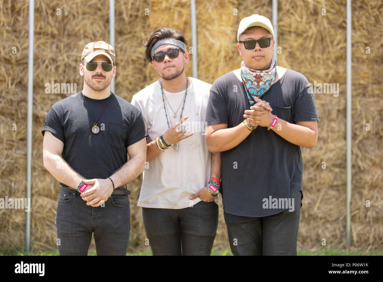 Manchester, Tennessee, USA. 8th June, 2018. ZACH HANNAH, NATE ESQUITE ...