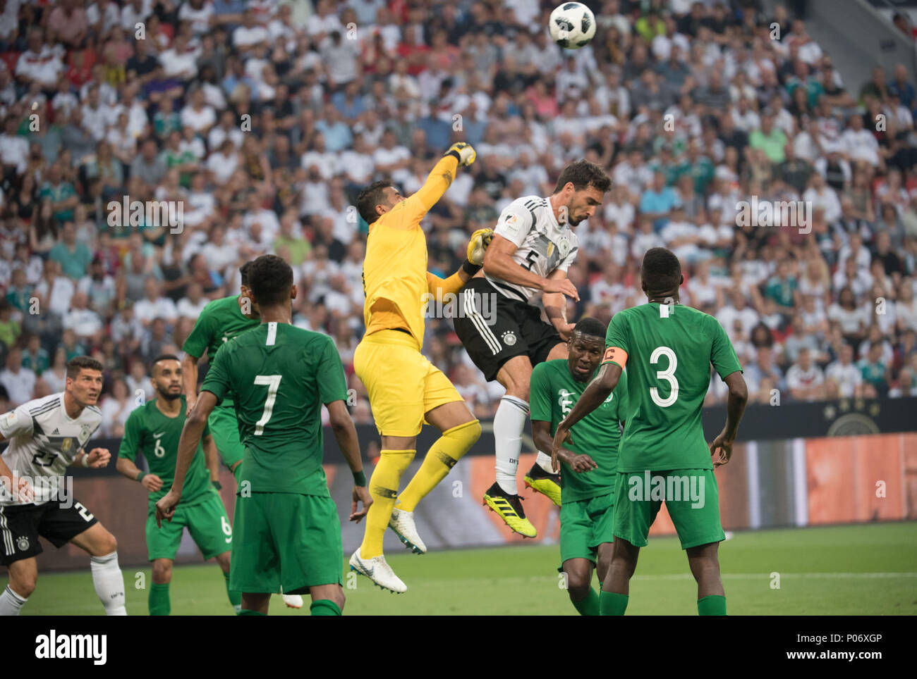 08 June 2018, Germany, Leverkusen: Football international friendly ...