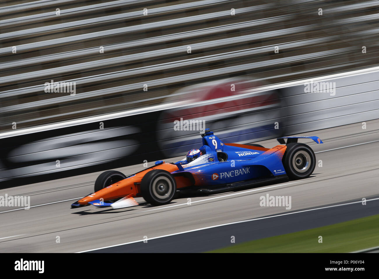 Fort Worth, Texas, USA. 8th June, 2018. SCOTT DIXON (9) of New Zealand ...