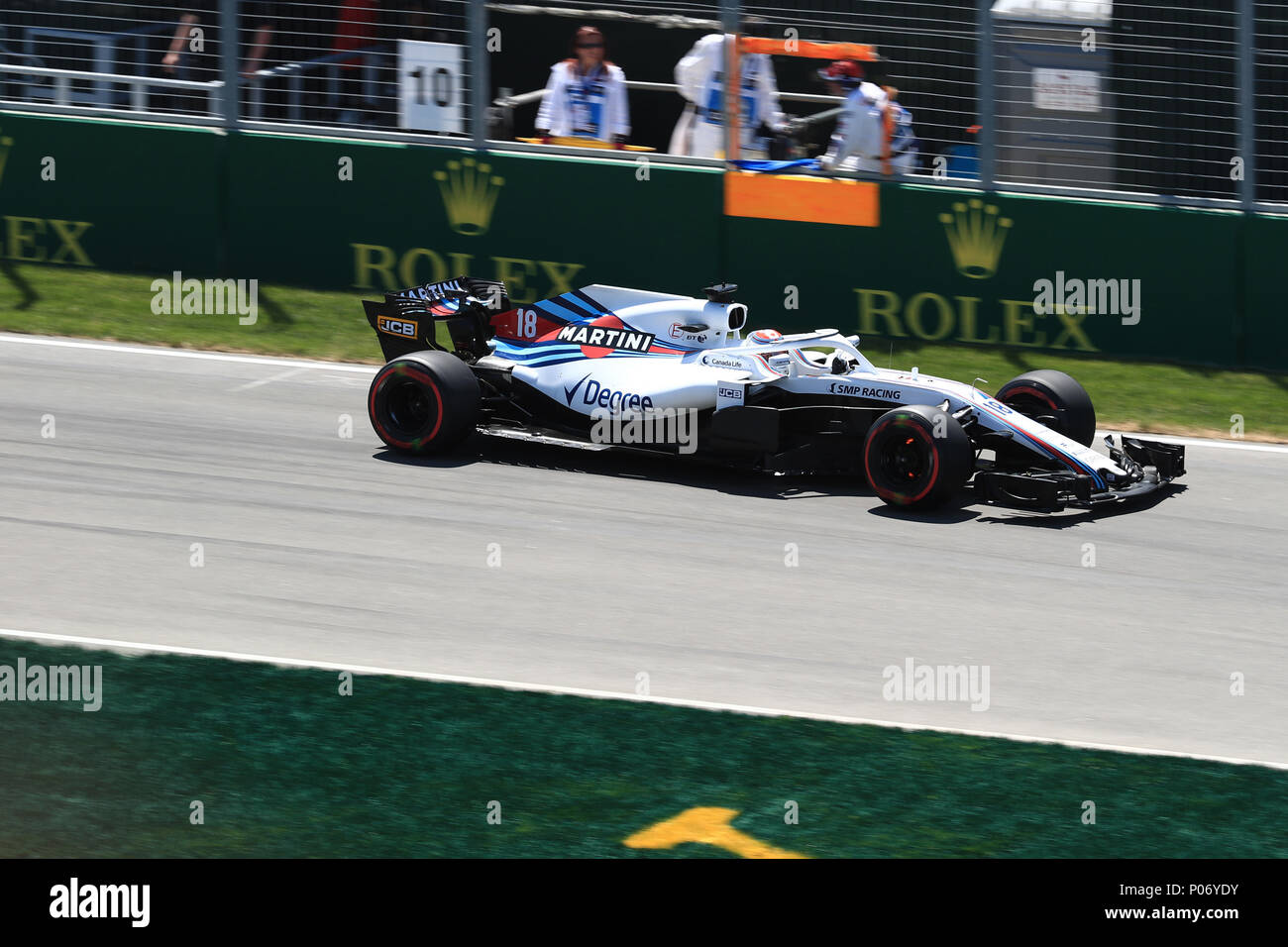 Circuit Gilles-Villeneuve, Montreal, Canada. 8th June, 2018. Canadian ...
