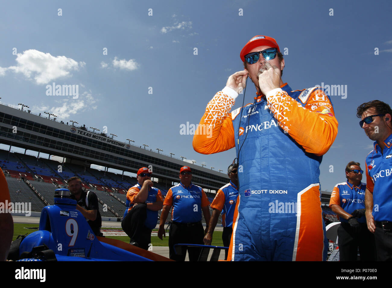 Fort Worth, Texas, USA. 8th June, 2018. SCOTT DIXON (9) of New Zealand ...