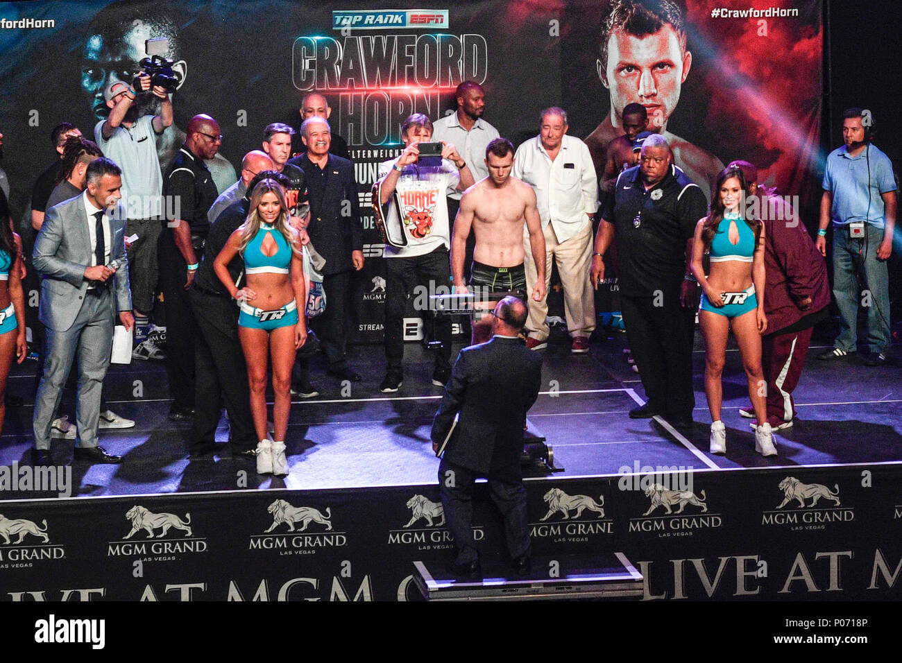 Terence crawford weigh in hi-res stock photography and images - Alamy
