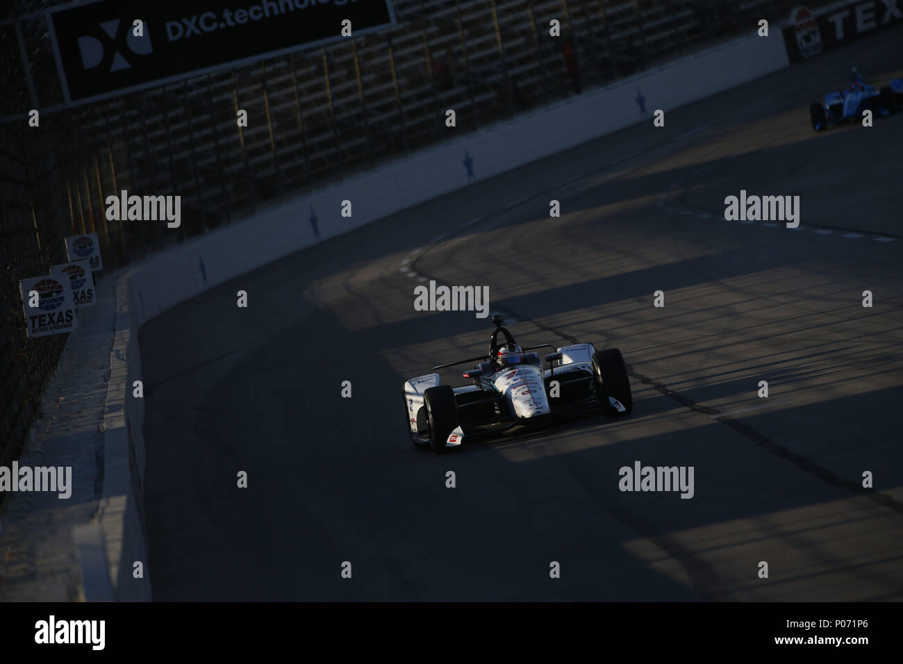 Fort Worth, Texas, USA. 8th June, 2018. GRAHAM RAHAL (15) of the United ...