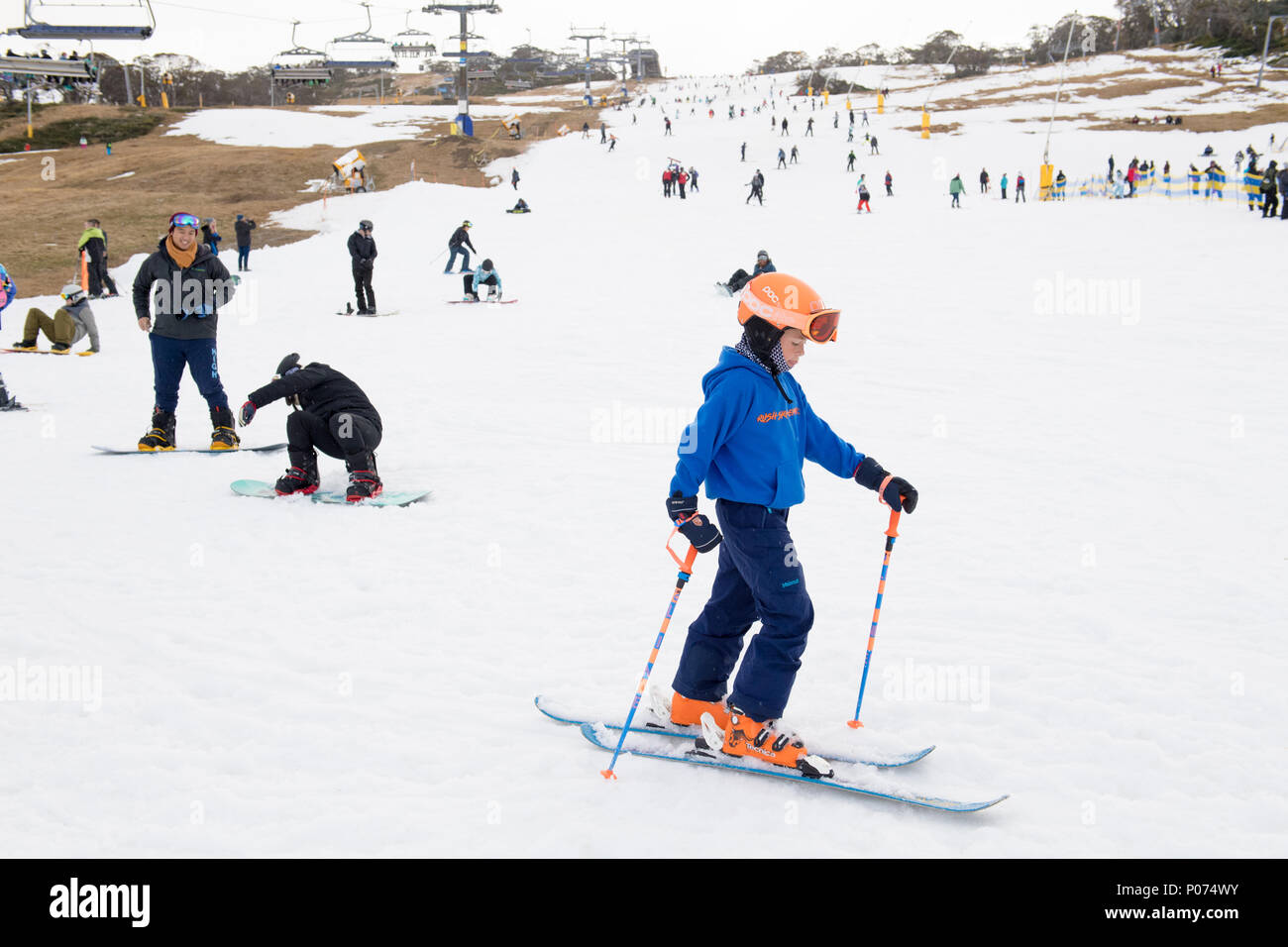 Perisher ski village hi-res stock photography and images - Alamy