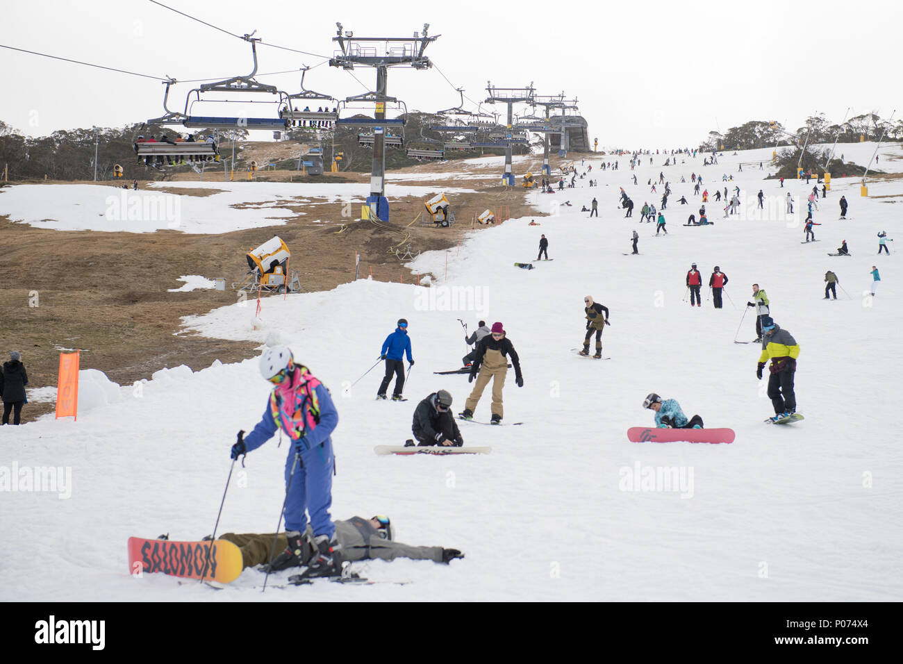 Perisher Valley, Australia - 9th June 2018 - Australian Weather: Snow ...