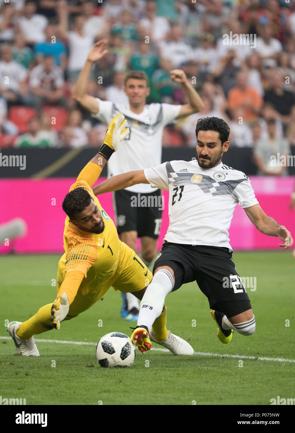 08 June 2018, Germany, Leverkusen: Soccer, international, Germany vs ...