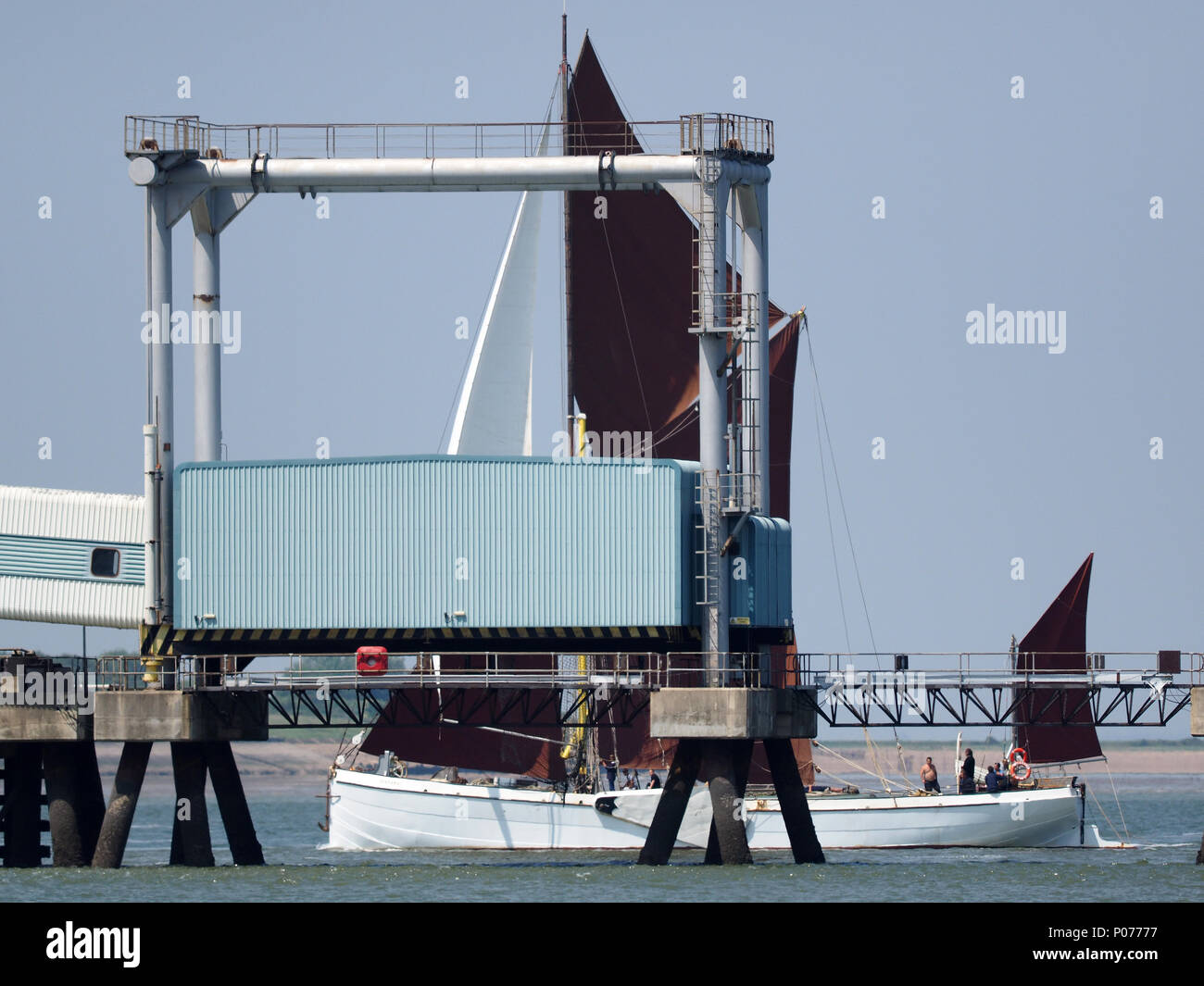Ferry barge sailing hi-res stock photography and images - Alamy