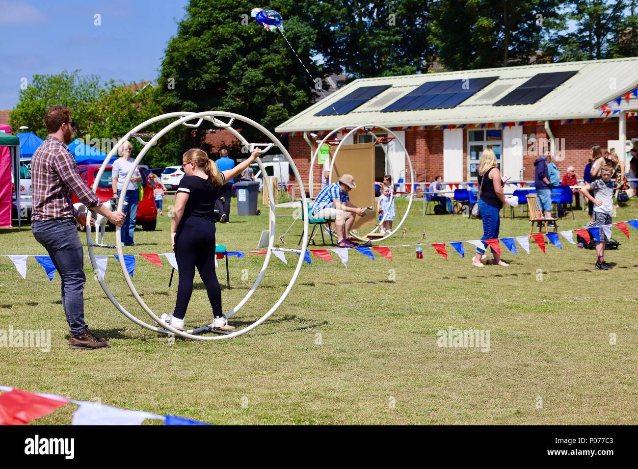 Ipswich, Suffolk, 9 June 2018. UK Weather: Hot bright and sunny for the ...