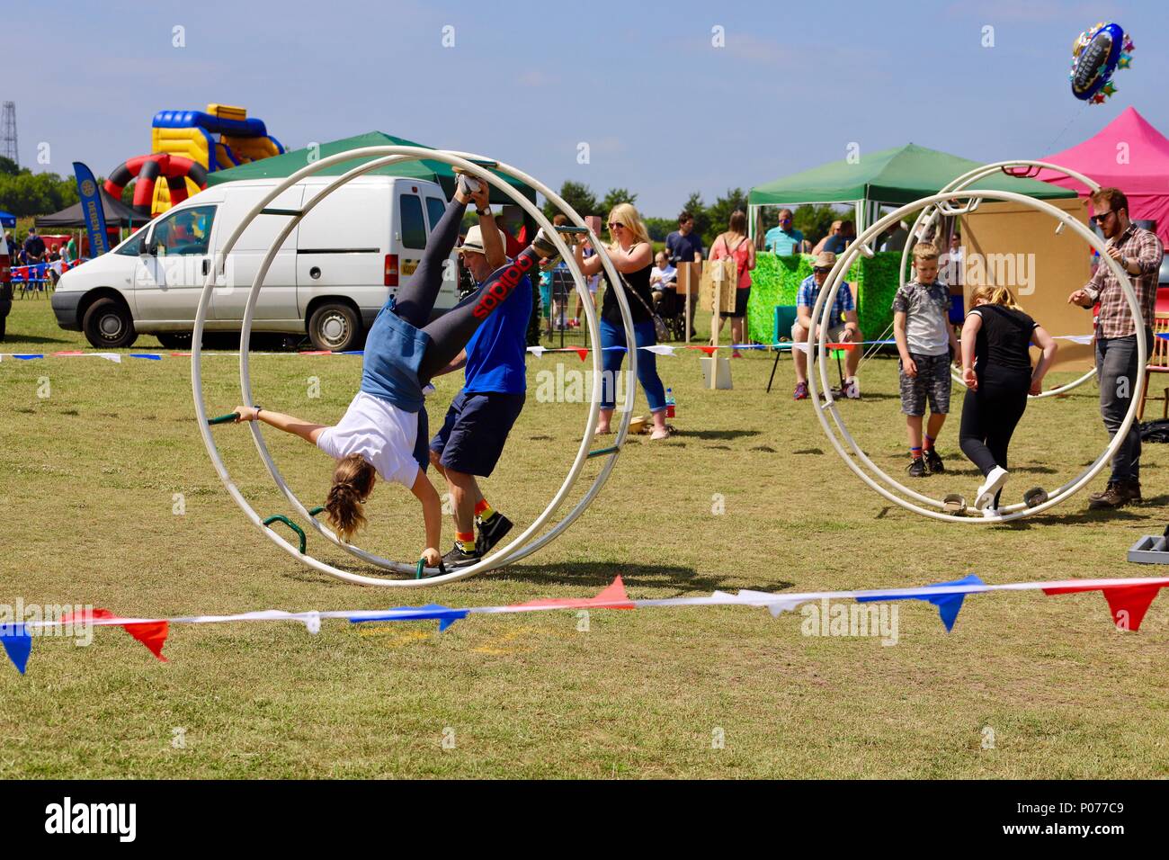 Ipswich, Suffolk, 9 June 2018. UK Weather: Hot bright and sunny for the ...