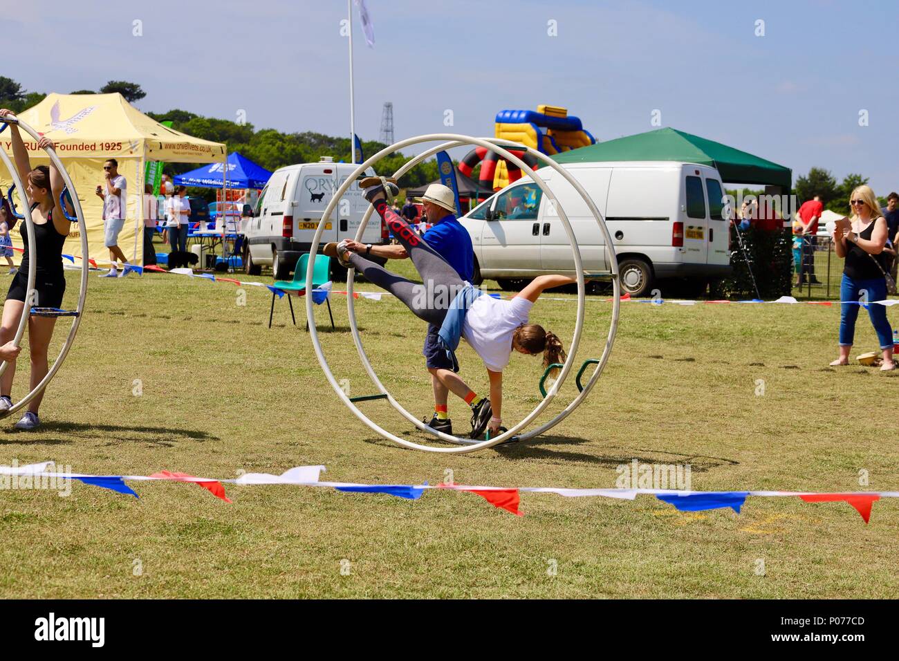 Ipswich, Suffolk, 9 June 2018. UK Weather: Hot bright and sunny for the ...