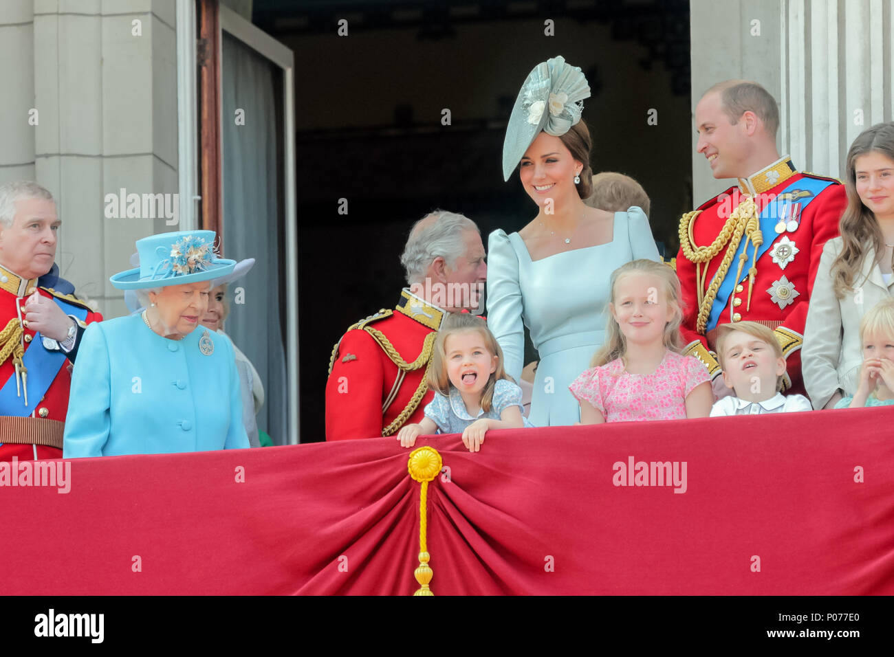 Princess charlotte of cambridge cheeky hi-res stock photography and ...