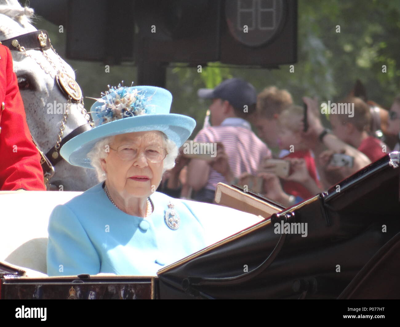 Trooping of the colour parade in London, 2018 Stock Photo - Alamy