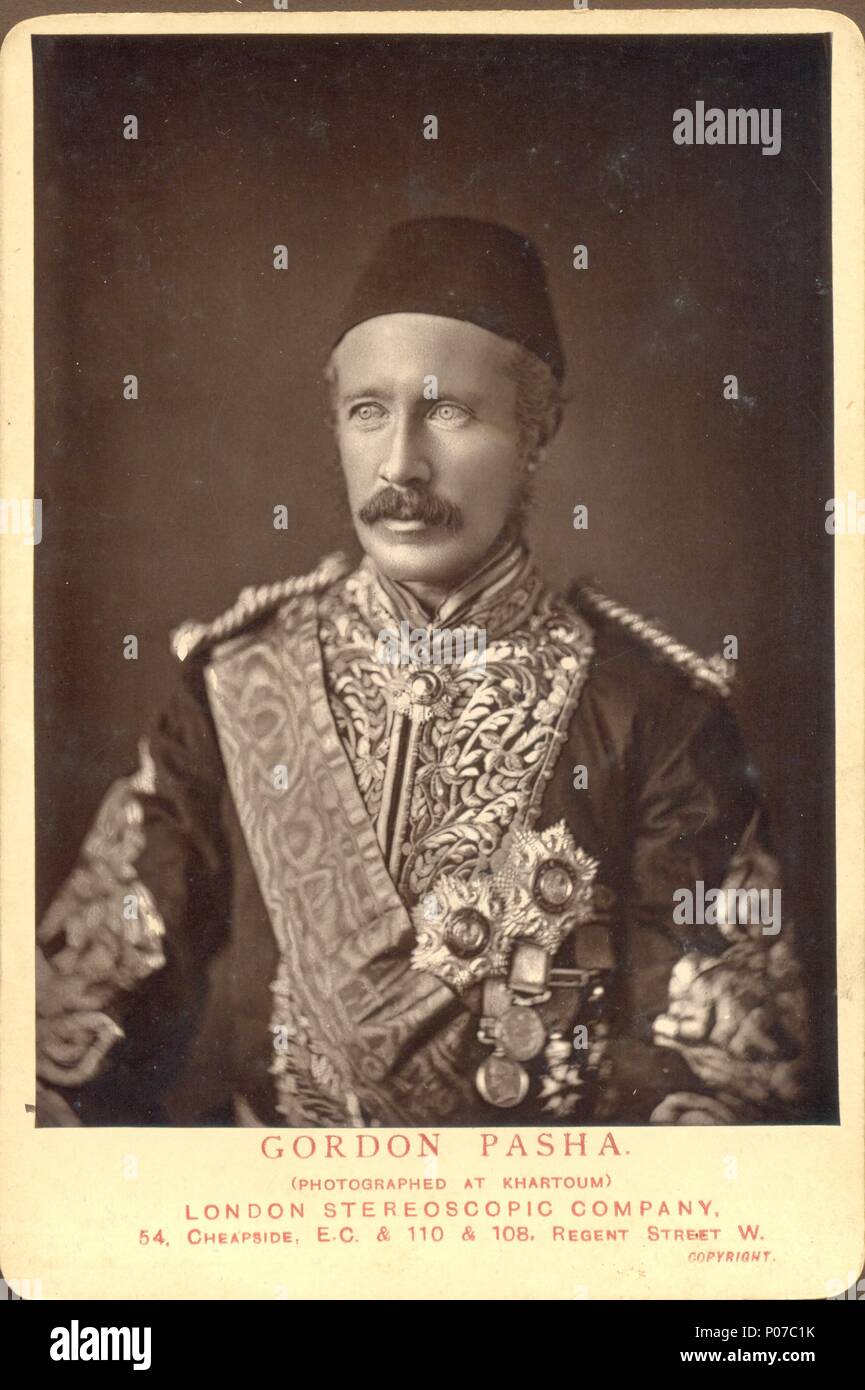 Gordon of khartoum hi-res stock photography and images - Alamy