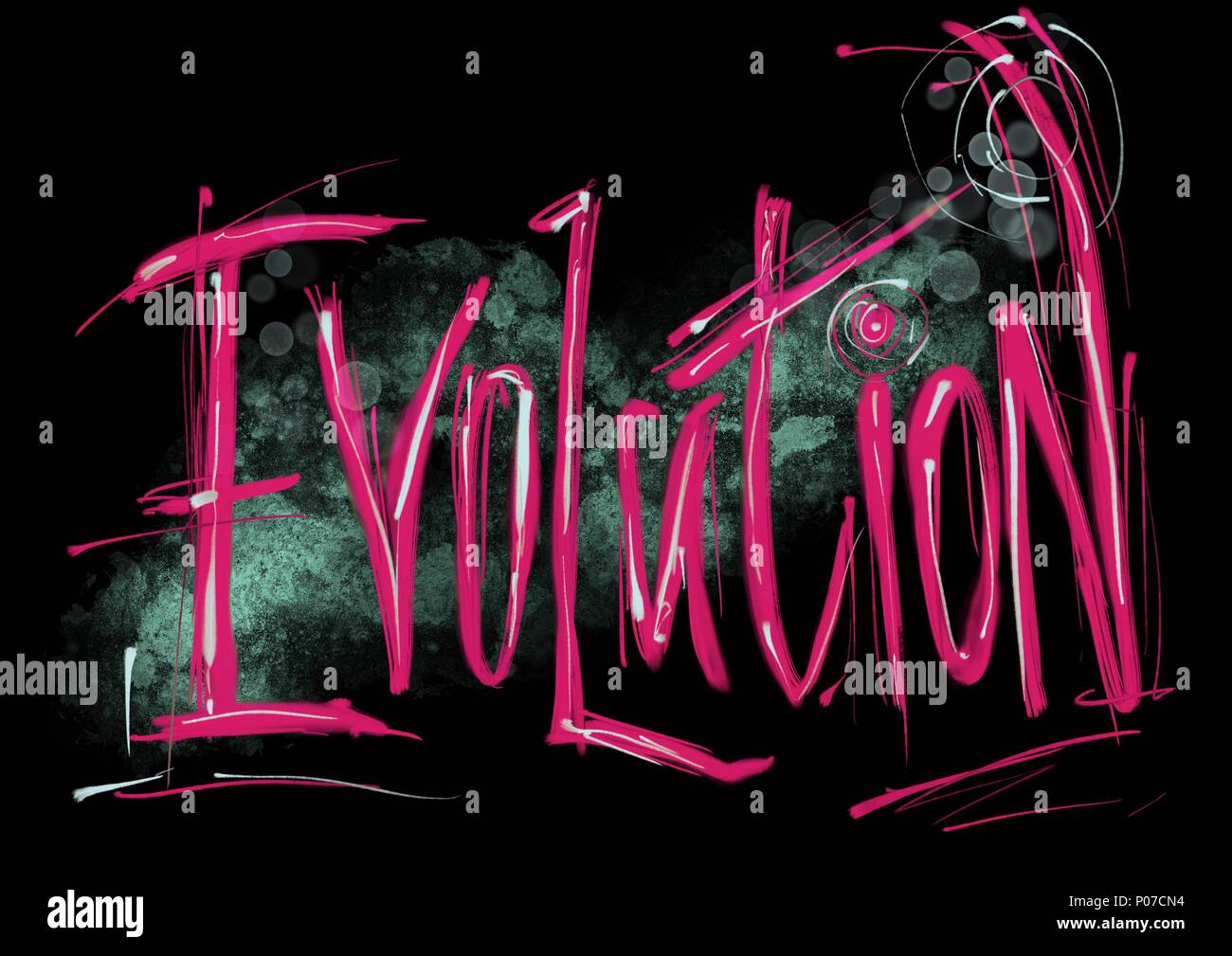 Text evolution hi-res stock photography and images - Alamy