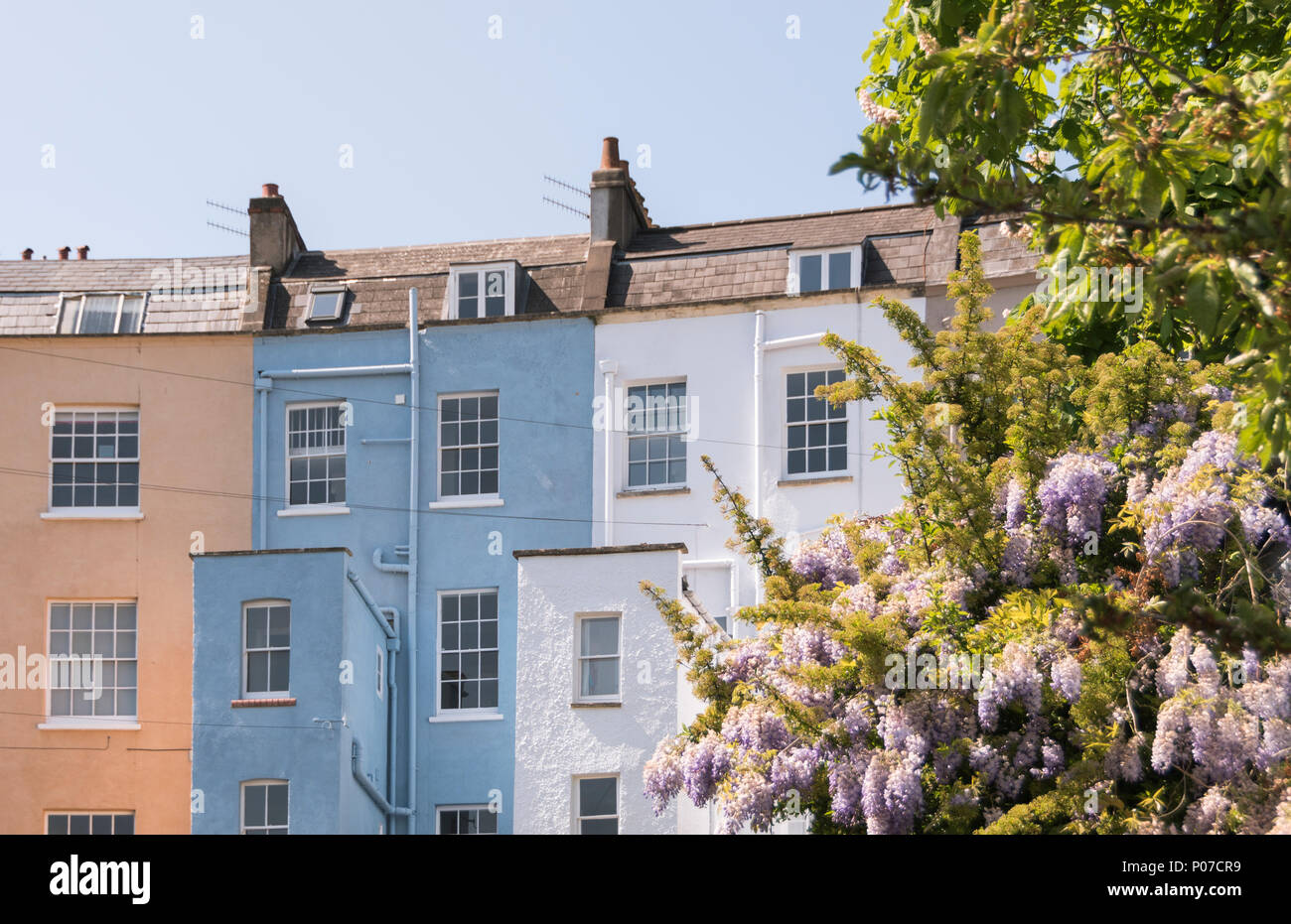 The Polygon from the rear, Cliftonwood, Bristol, UK Stock Photo - Alamy