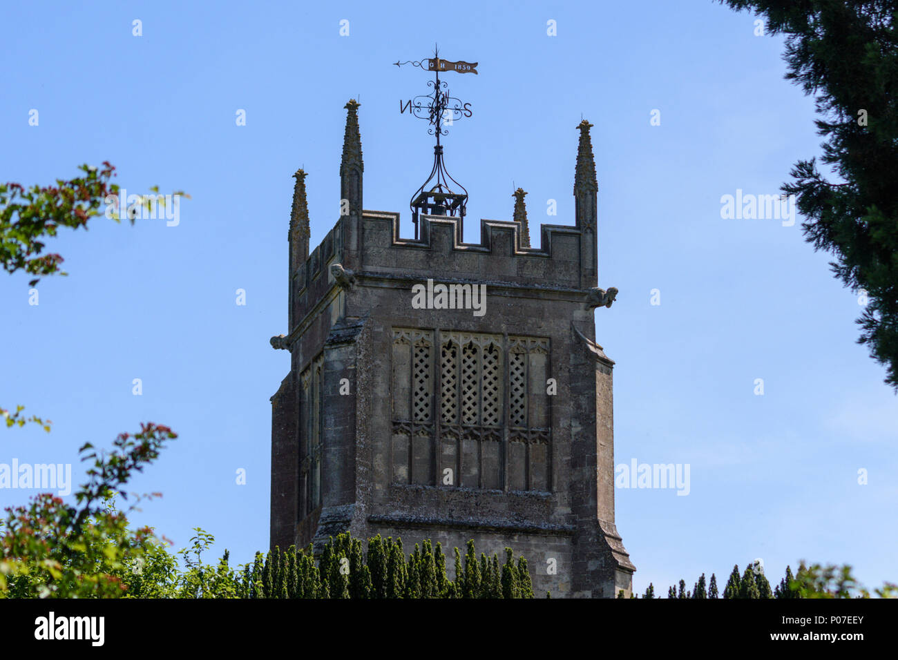 Church tower pinnacles hi-res stock photography and images - Alamy