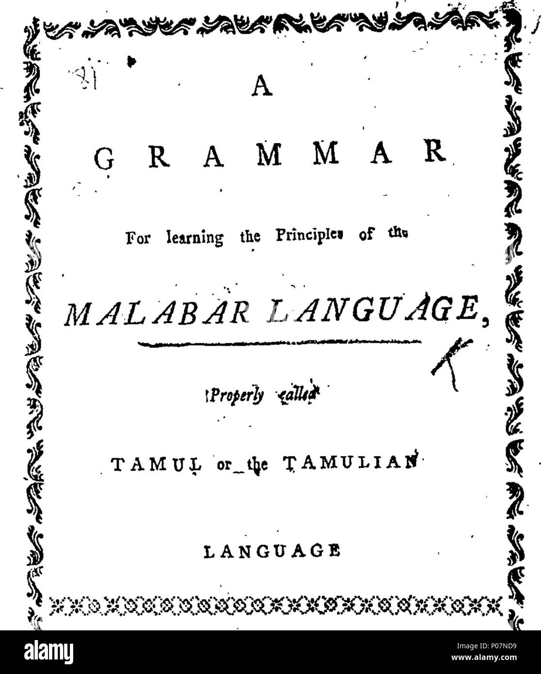 Tamul Cut Out Stock Images & Pictures - Alamy