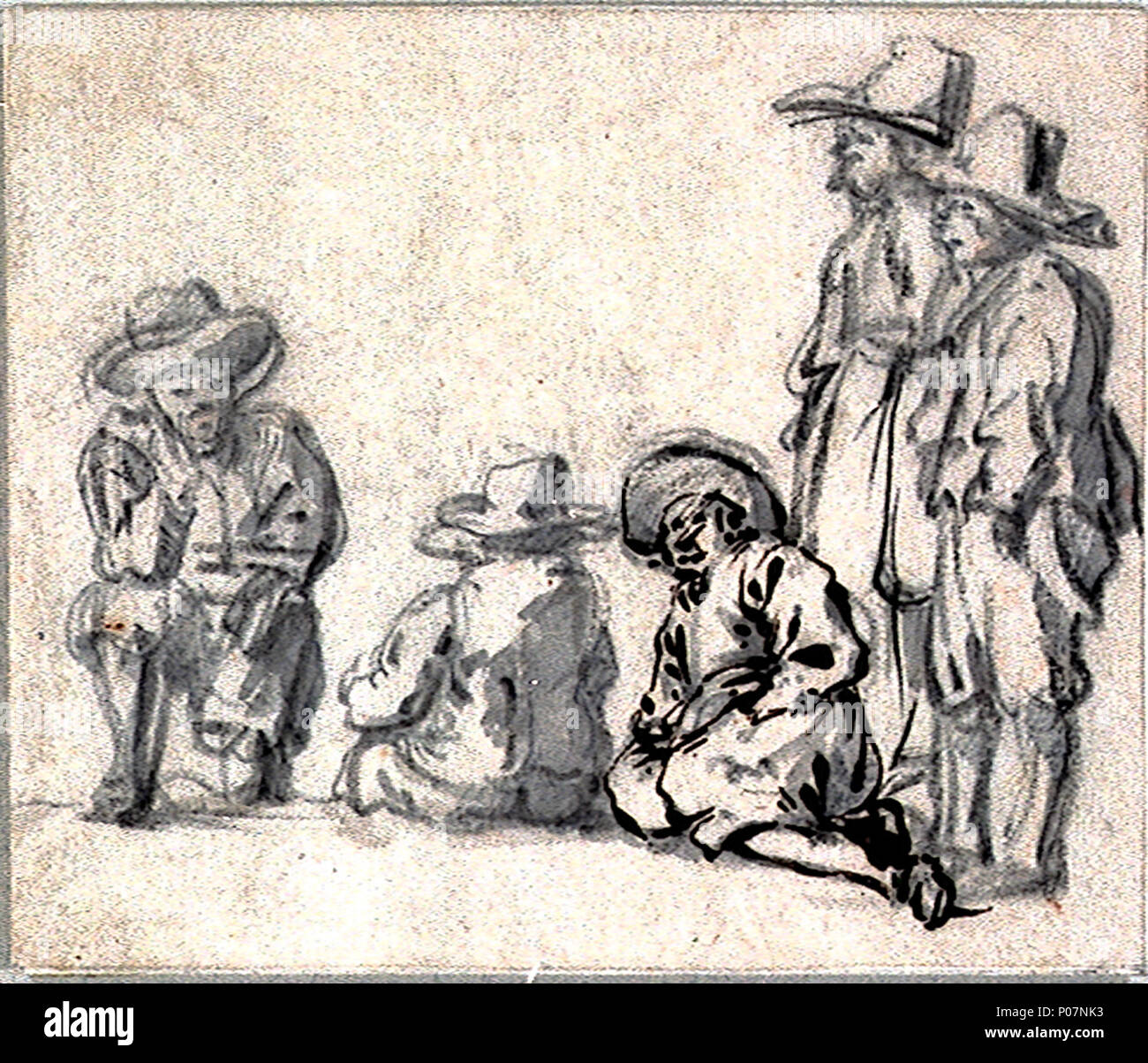 Crouching figures hi-res stock photography and images - Alamy