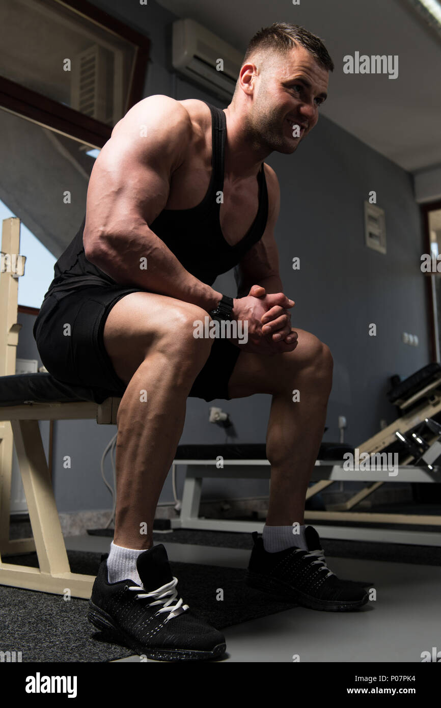 Handsome Good Looking And Attractive Young Man With Muscular Body ...