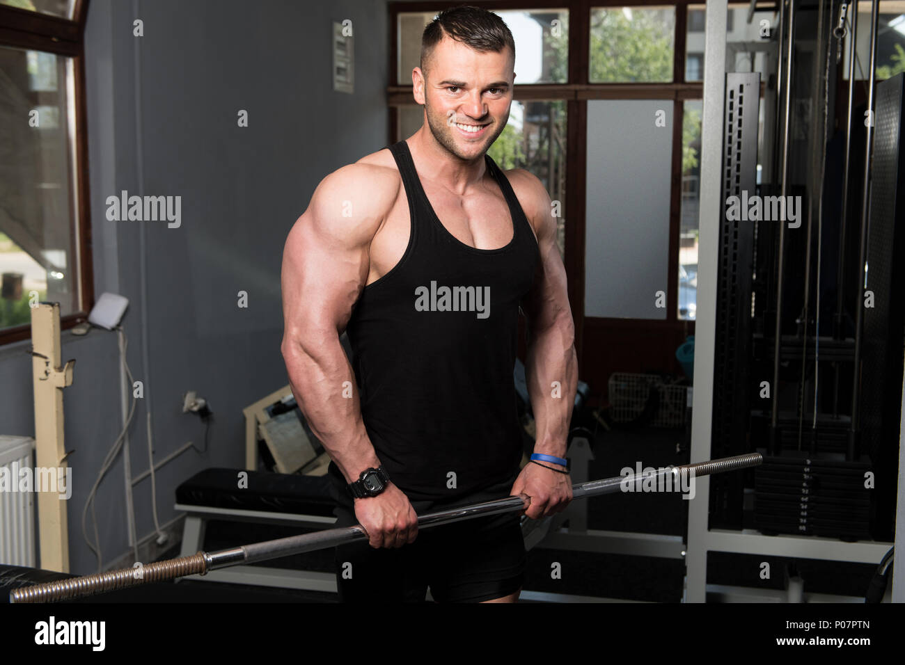 Muscular forearm hi-res stock photography and images - Alamy