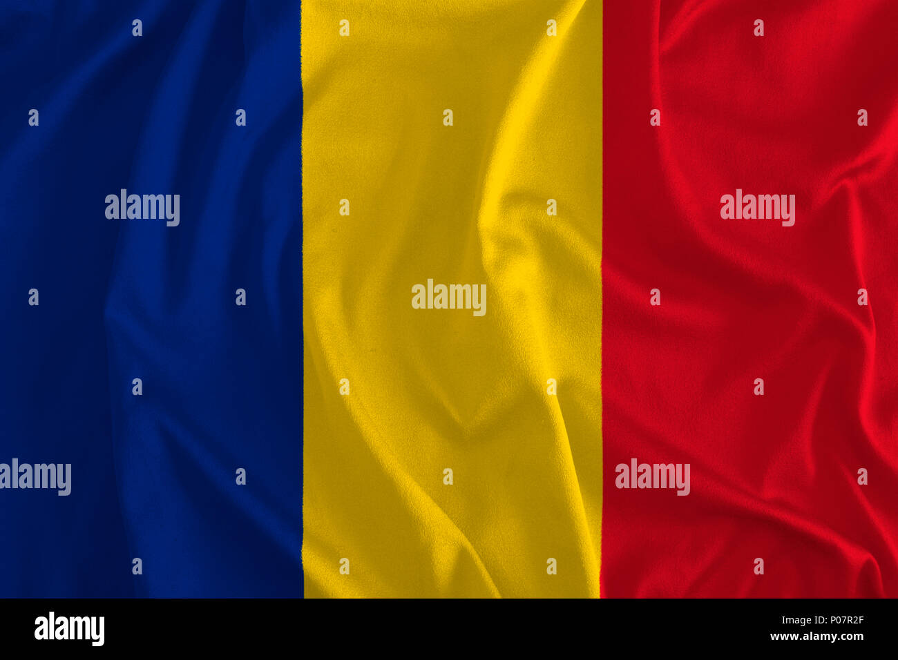 Flag of Romania Background Stock Photo - Alamy