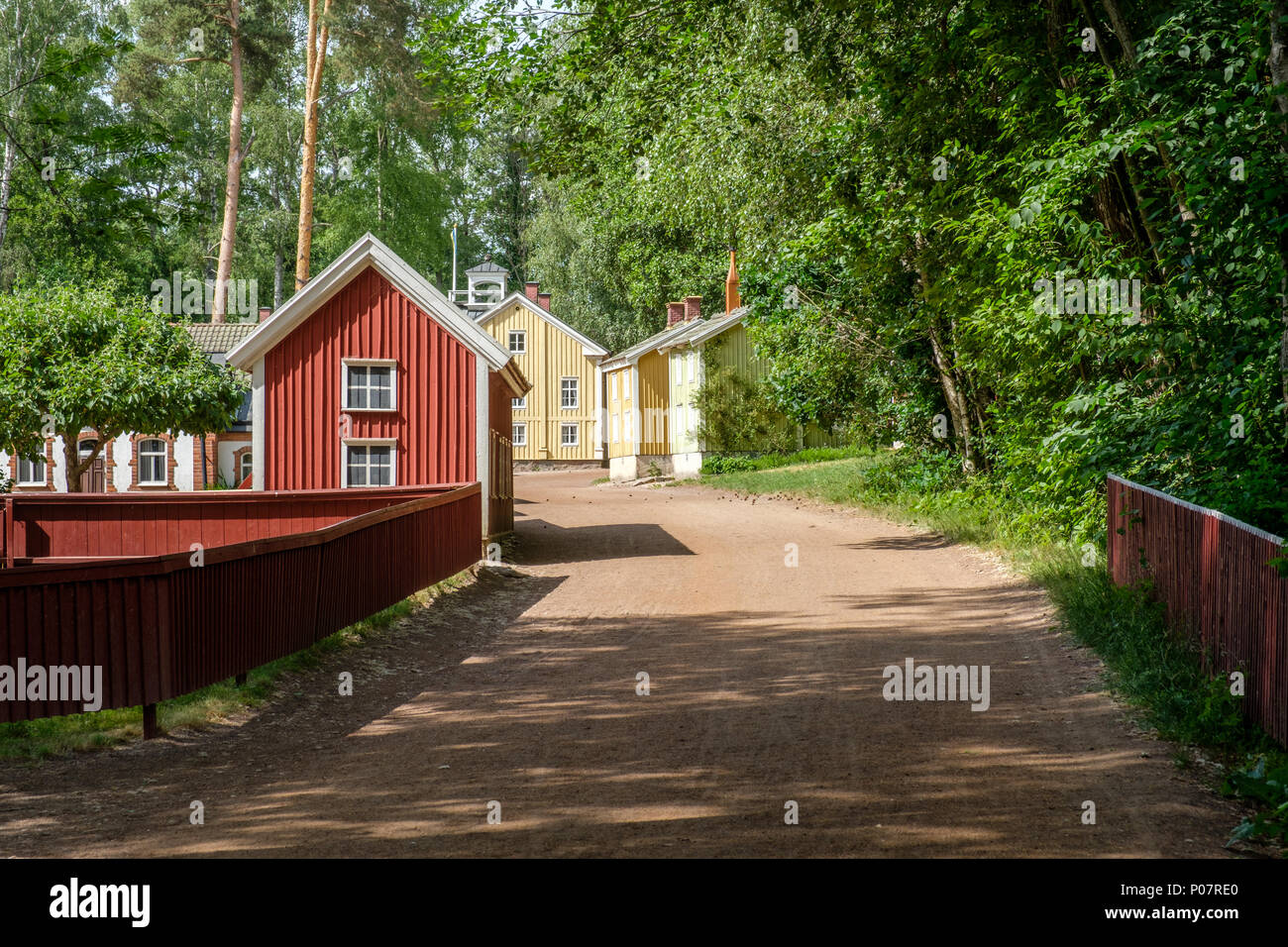 Astrid Lindgrens world in Vimmerby. This is a popular theme park in ...