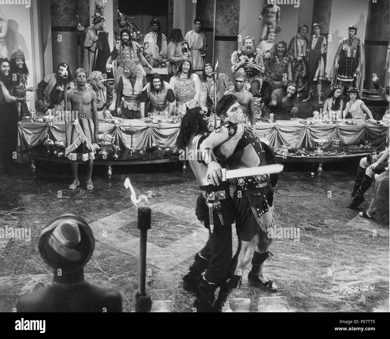 Original Film Title: THE SIGN OF THE PAGAN. English Title: THE SIGN OF ...