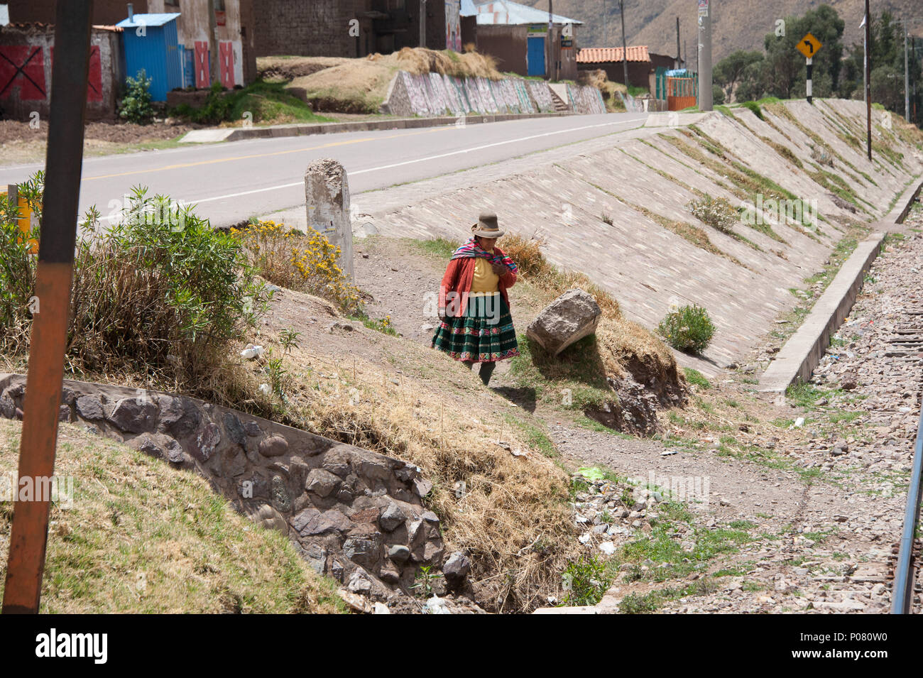 A journey on Peru Rail Stock Photo - Alamy