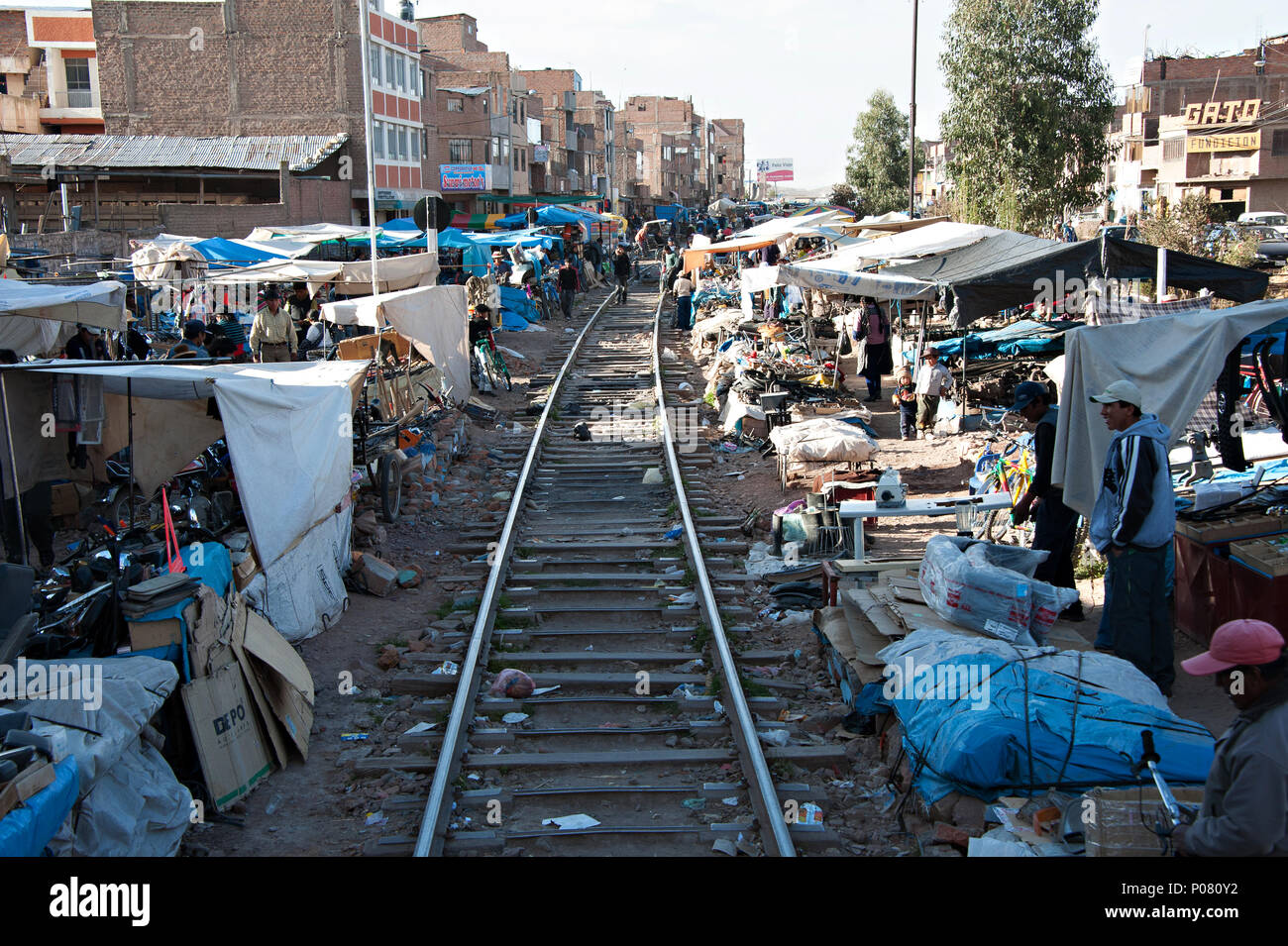 Street photography showing the journey through the market town of ...