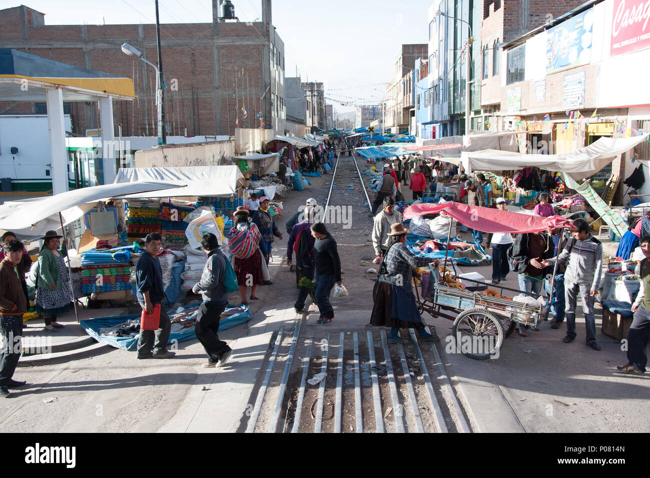 Street photography showing the journey through the market town of ...