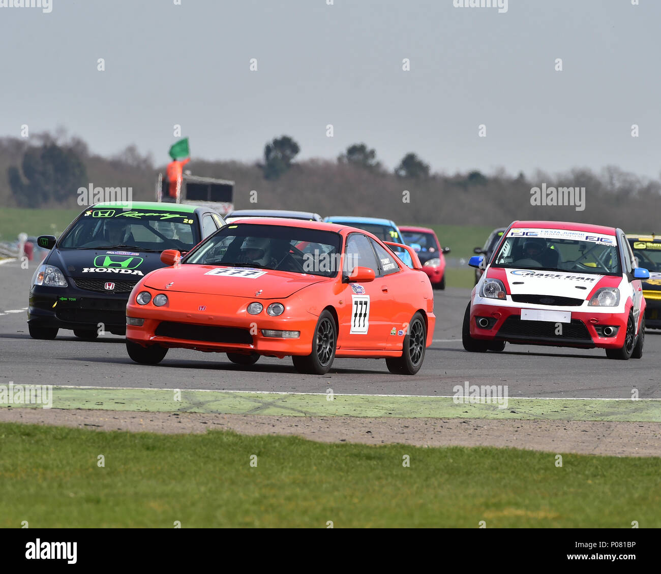 Tom Griffiths, Honda Integra, Tin Tops Series, CSCC, Snetterton Motor ...