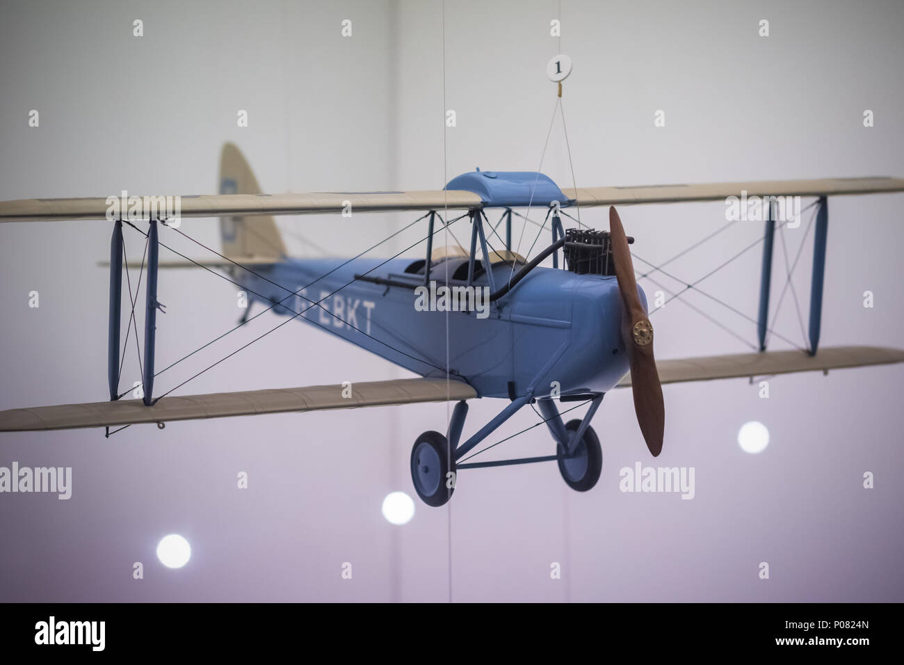 Science museum london biplane hi-res stock photography and images - Alamy
