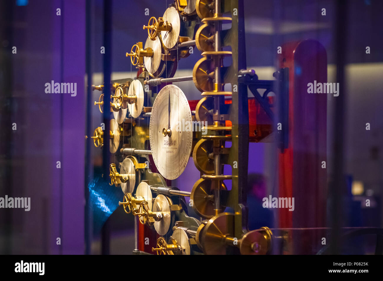 London, UK - January 17, 2018 - First tide-predicting machine on ...