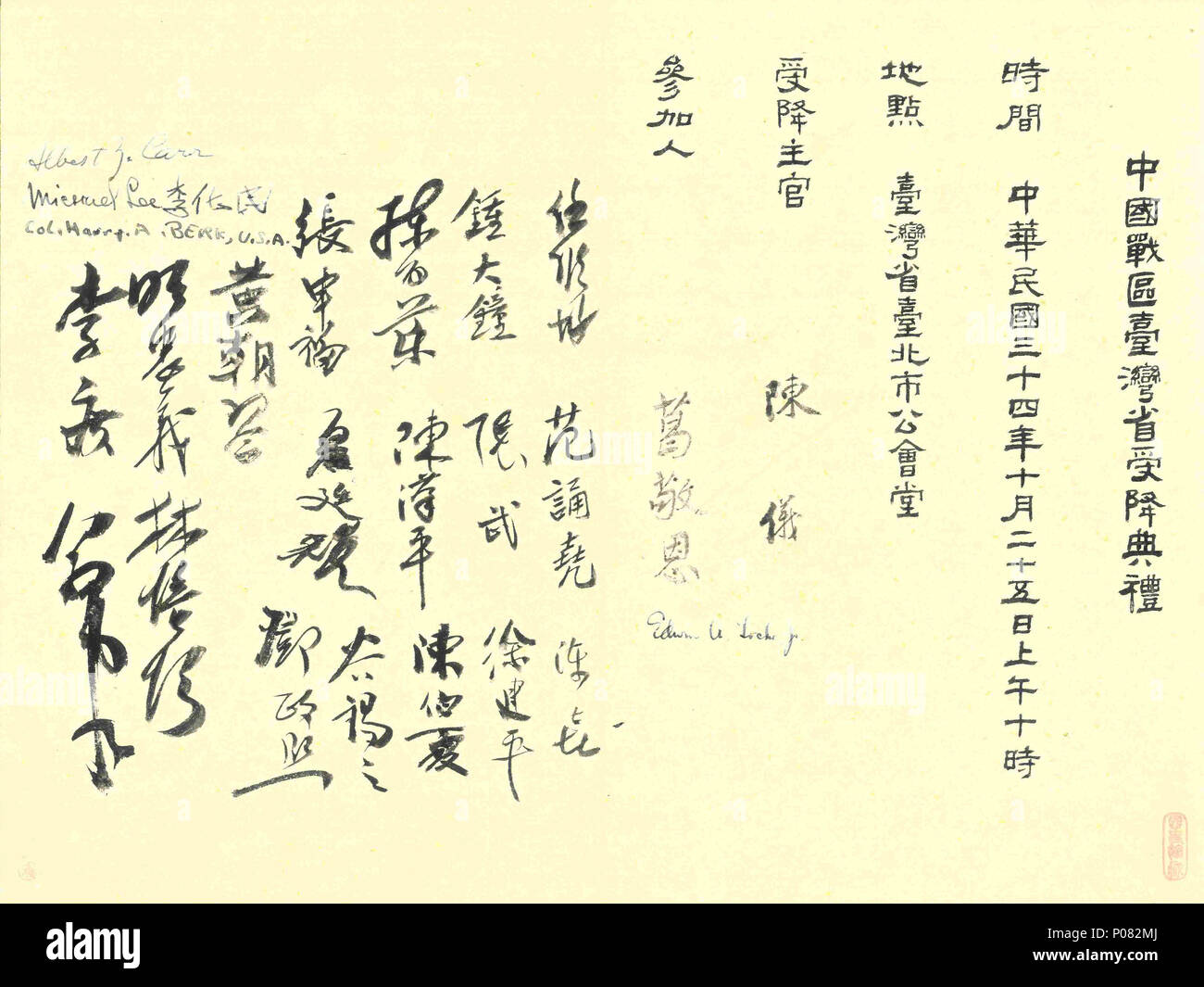 . Simple English: under the surrender of Japan to the Allies (U.S. and ...