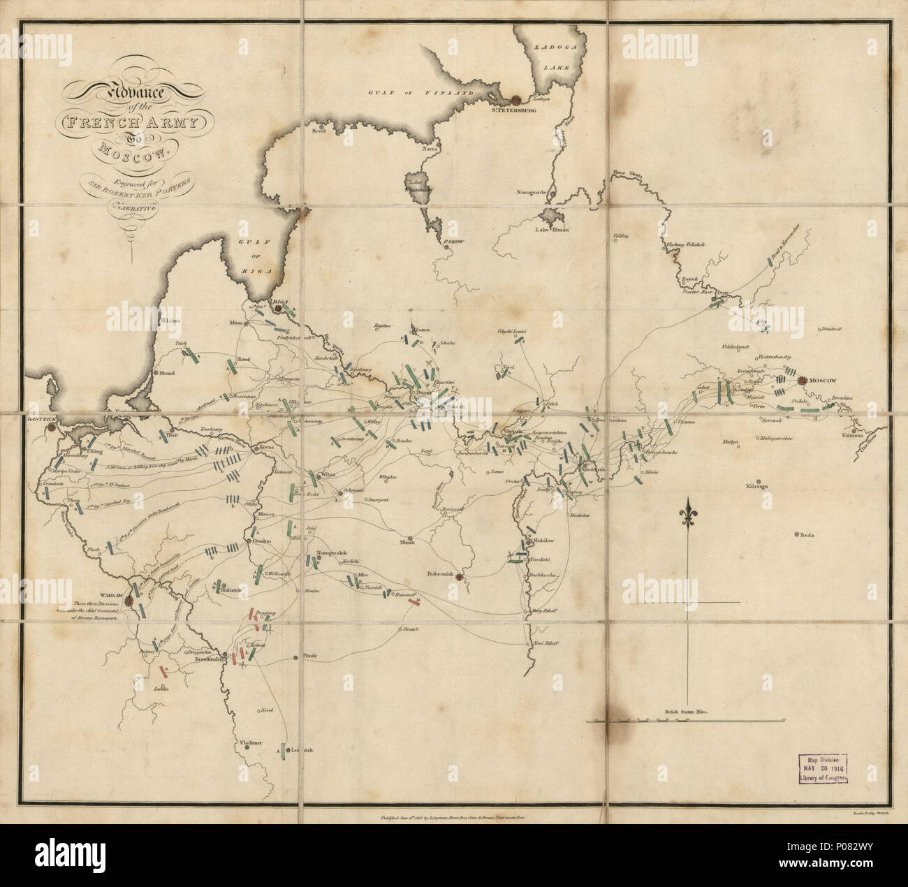 . English: Shows numerous troop positions (color-coded) along eastbound ...