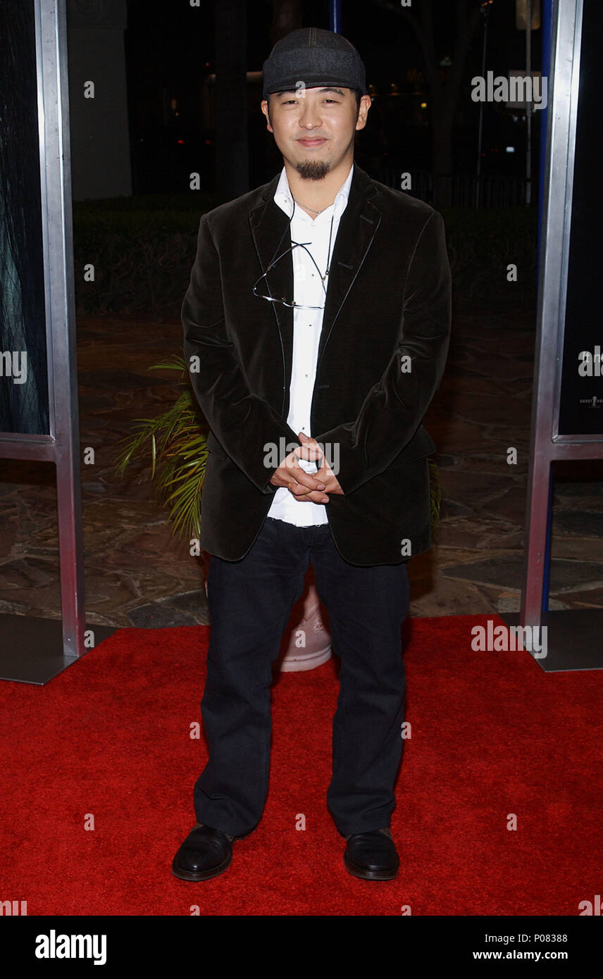 Takashi Shimizu (director) arriving at the Grudge Premiere at the Mann ...