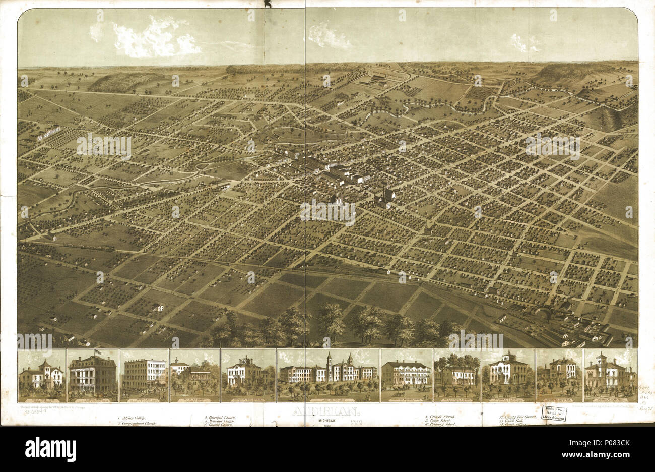 Adrian michigan hi-res stock photography and images - Alamy