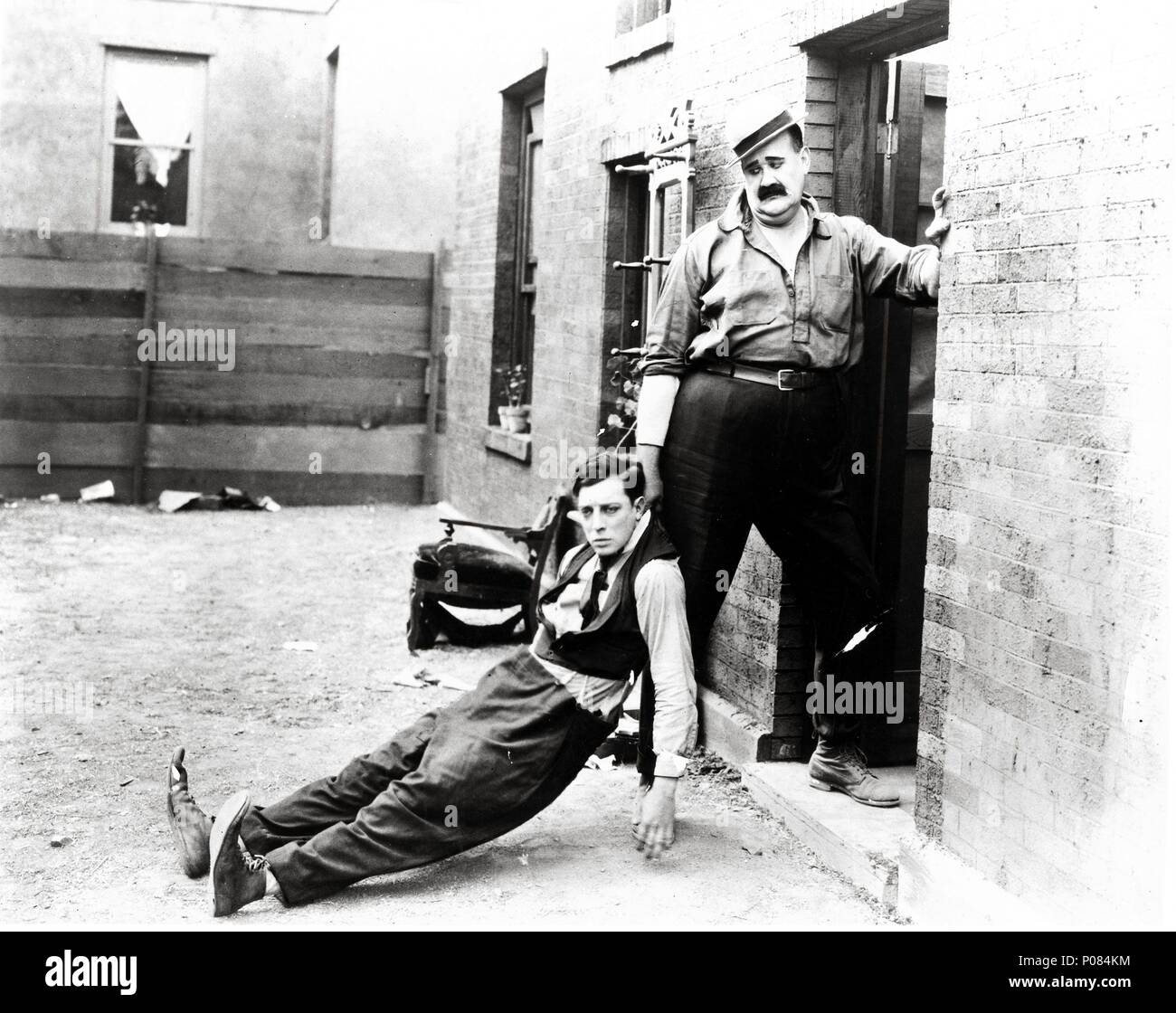 Original Film Title: NEIGHBORS [1920]. English Title: BACKYARD [1920 ...