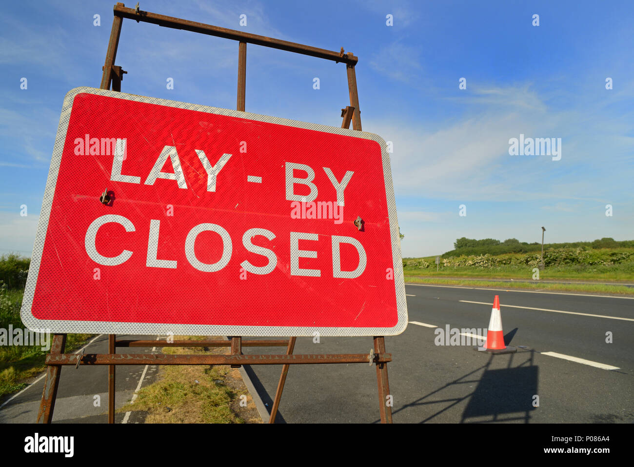 Lorry layby uk hi-res stock photography and images - Alamy