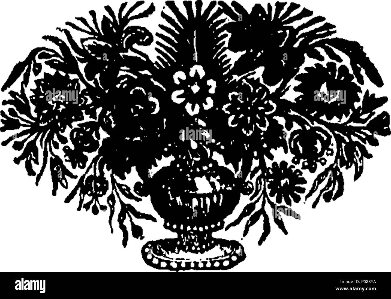 . English: Fleuron from book: A general treatise of architecture. In ...