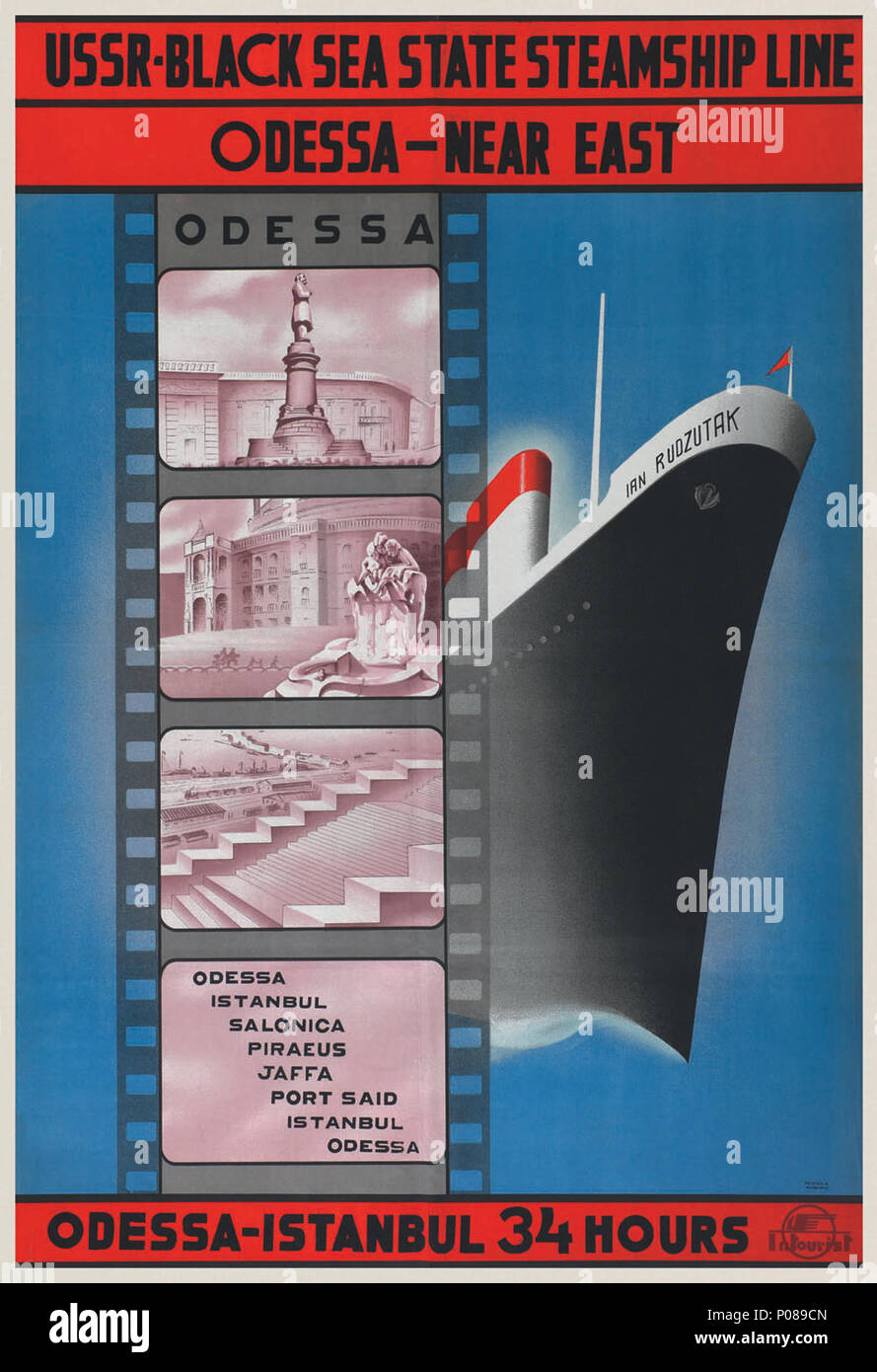 Odessa poster hi-res stock photography and images - Alamy