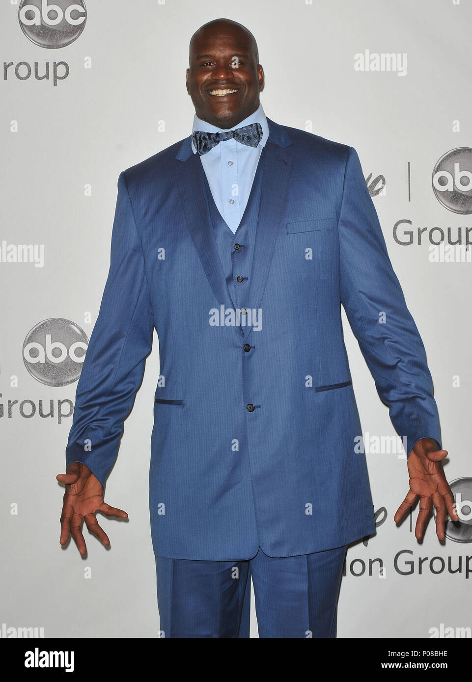 Shaquille O'Neal ABC - Disney tca party at the Beverly Hiton Hotel in ...