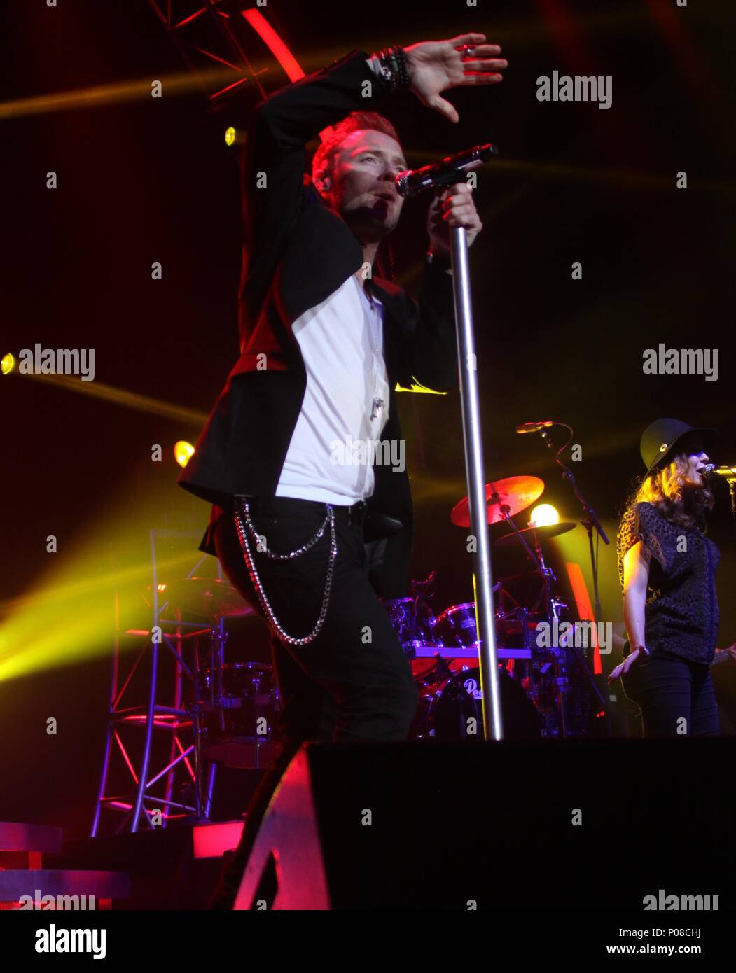 Liverpool,Uk, Ronan Keating performs at Liverpool Empire Theatre ...