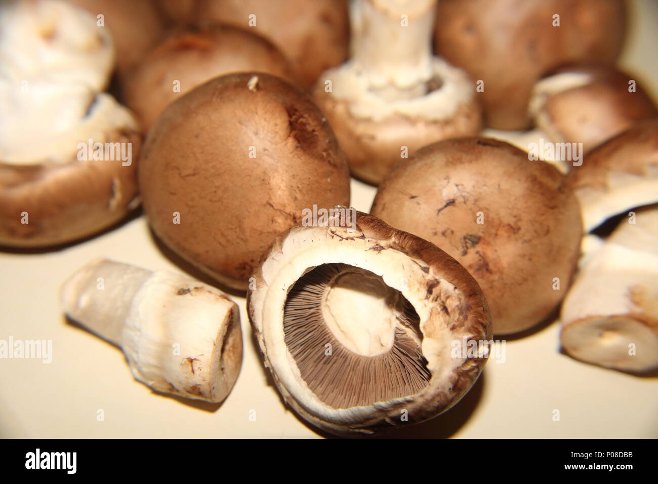 Portobelloslices hi-res stock photography and images - Alamy